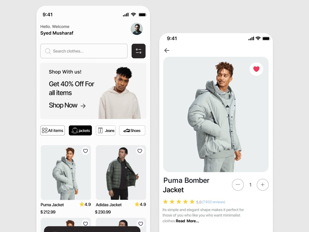 An exceptional and modern mobile UI/UX design | Upwork