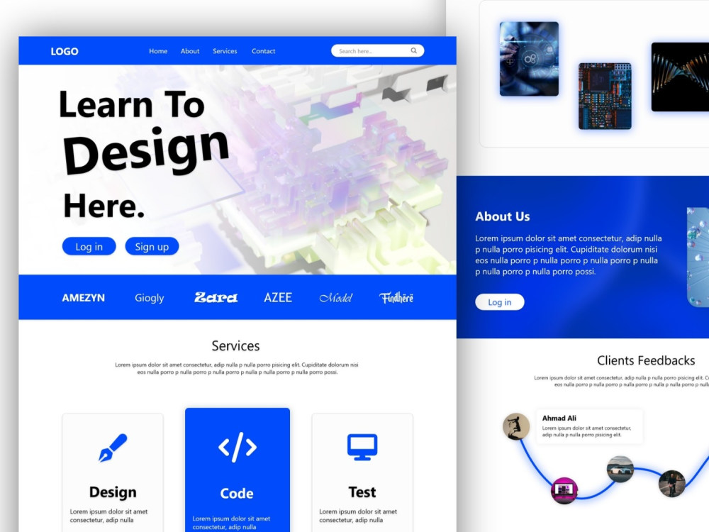 A fantastic website design. | Upwork