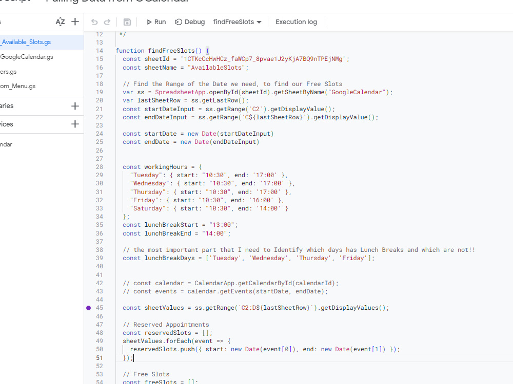 An Automation Using Google Apps Script For Your Business Upwork