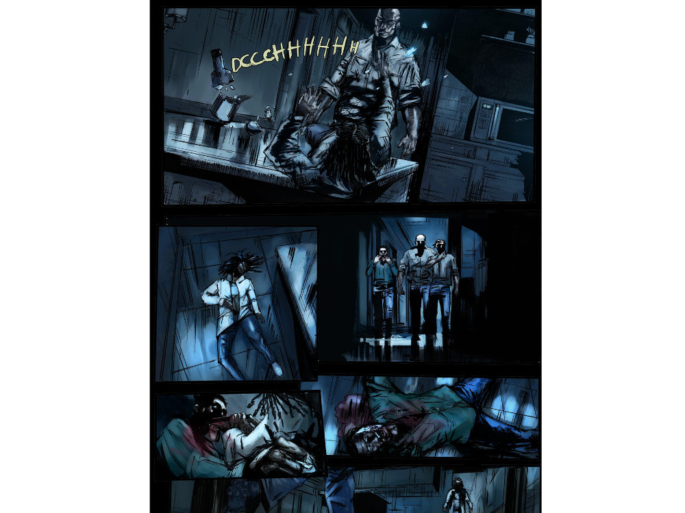 An amazing comic book page illustration based on your scripts | Upwork
