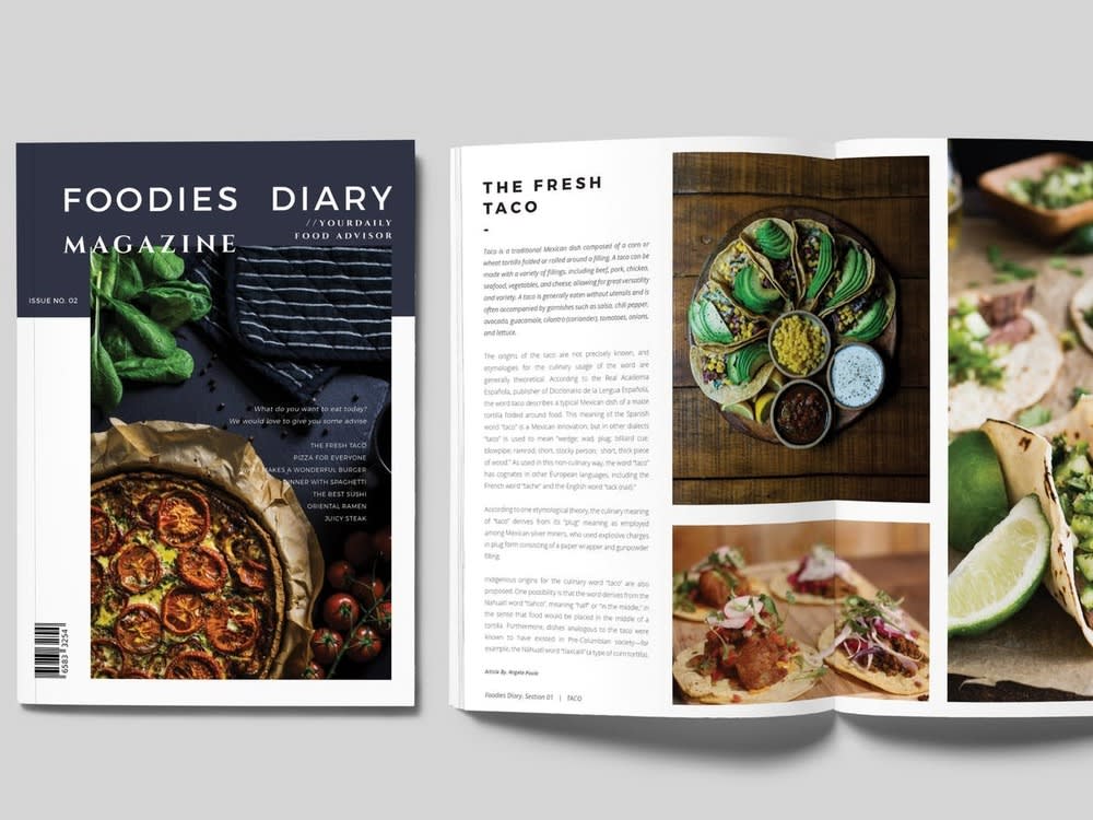 A professional cookbook brochure design | Upwork