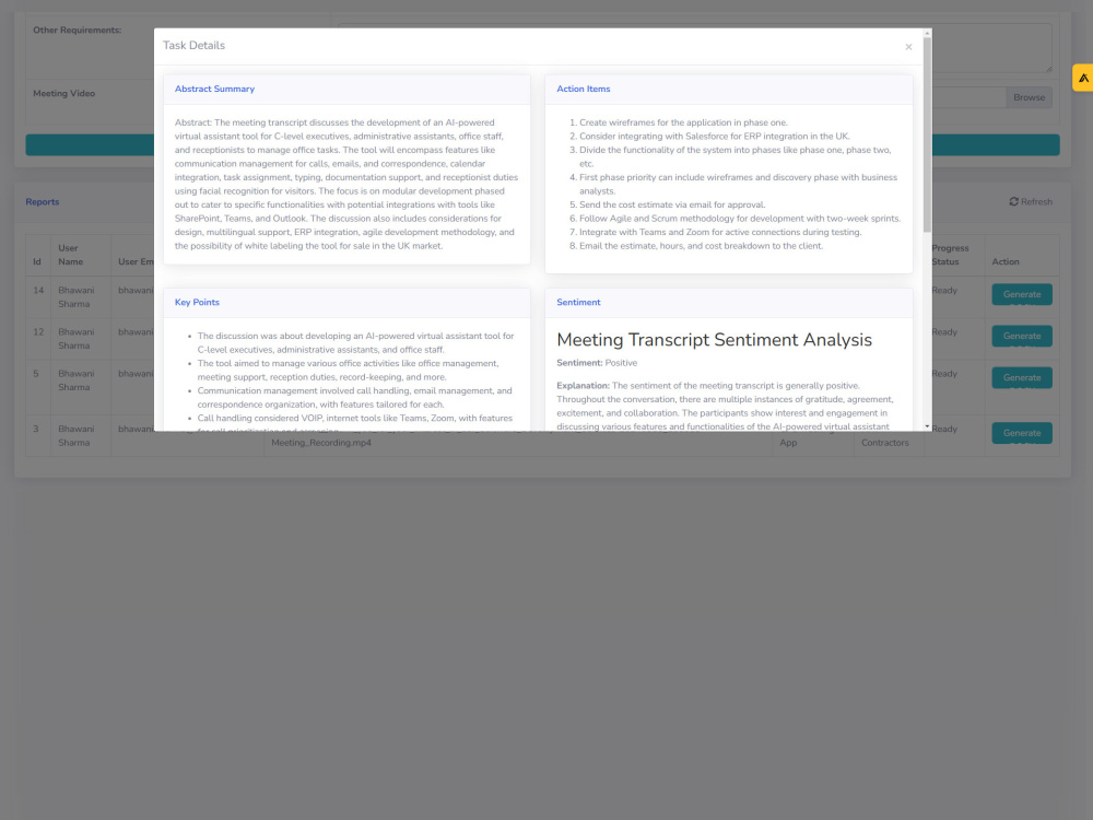 A custom AI application | Upwork