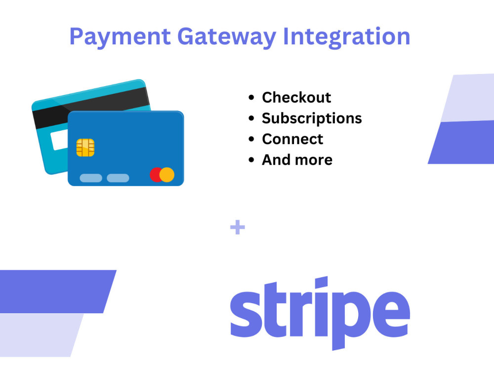 Stripe Payment Gateway Integration for your web application | Upwork