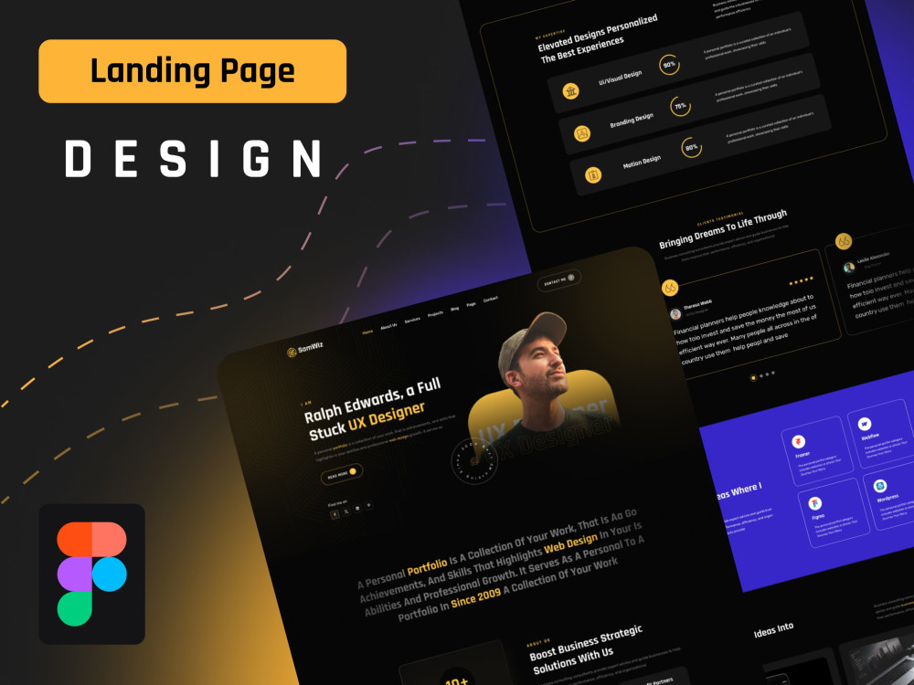 Modern and creative UI design of websites | Upwork
