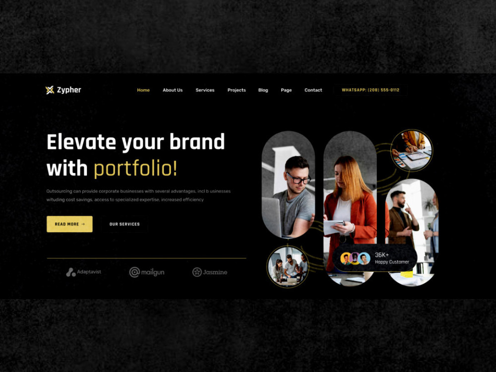 Modern and creative UI design of websites | Upwork