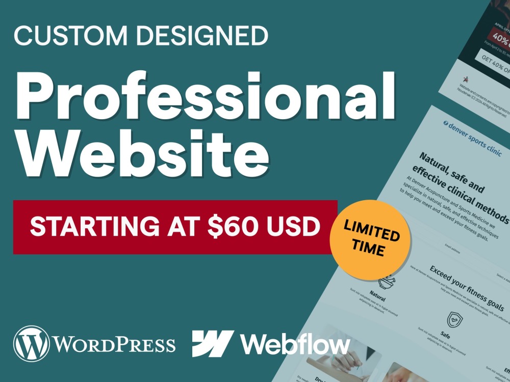 A beautiful Webflow website | Upwork