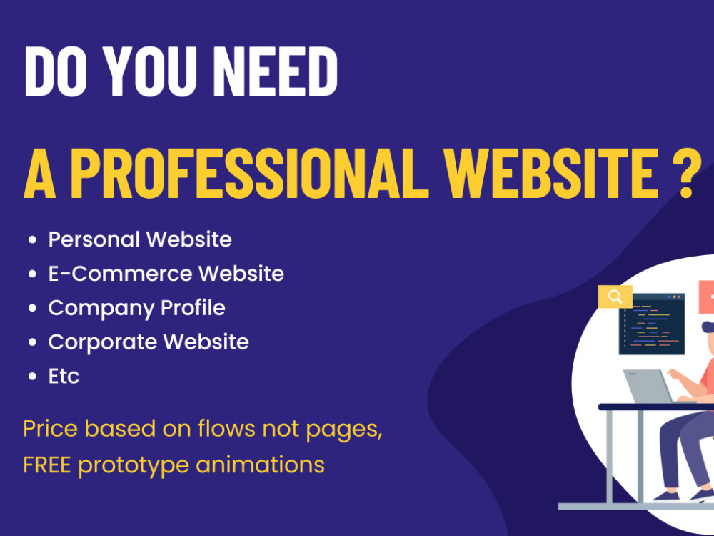 A professional UI/UX design of your website with protoype | Upwork