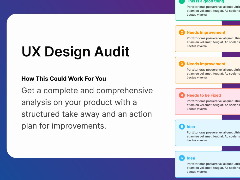 A complete UX/UI Audit to improve your Website/App conversion ...