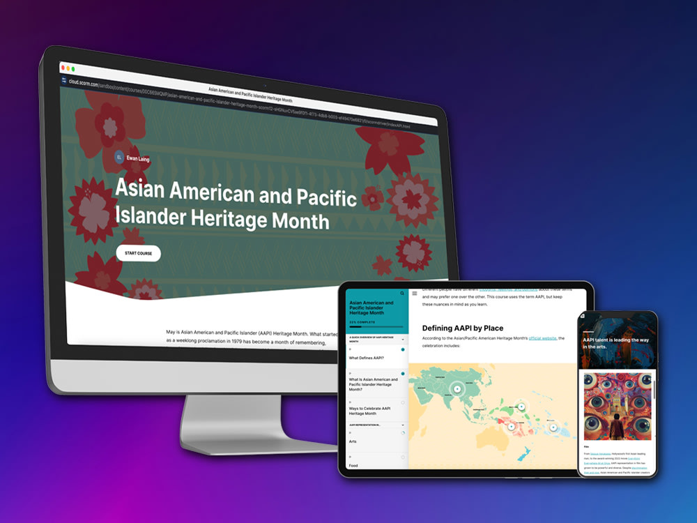 A SCORM, xAPI elearning module designed or built | Upwork