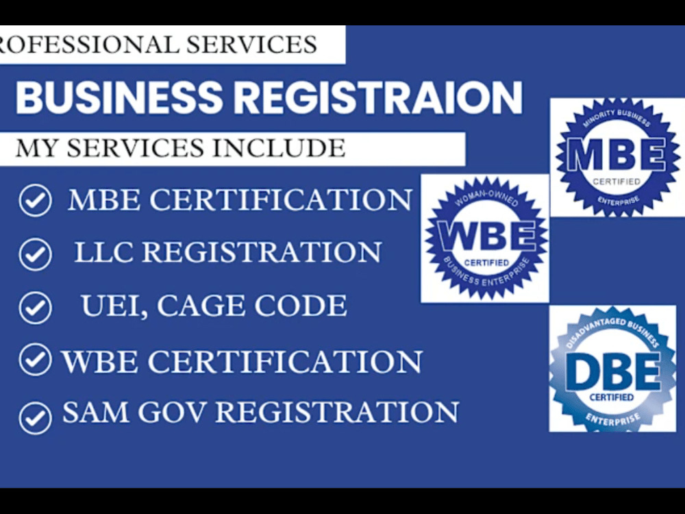 Your business certification as sbe, mbe, wbe, mwbe, and dbe | Upwork