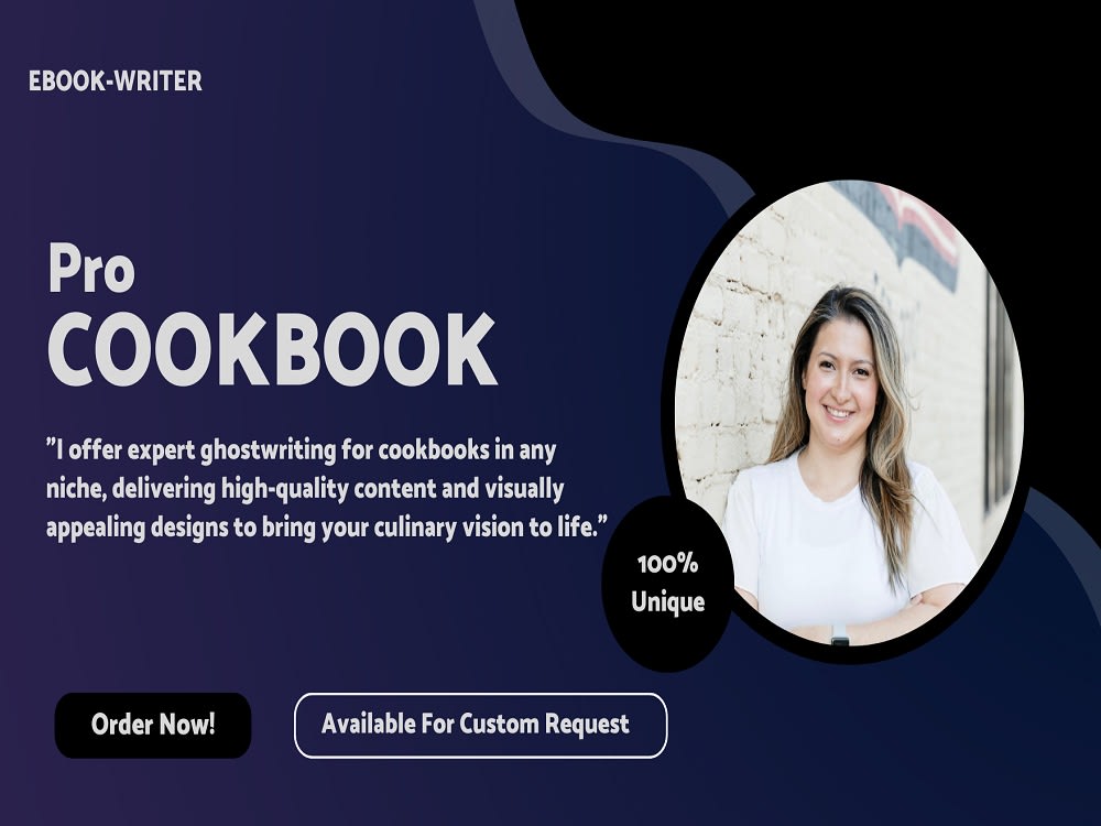 A professional cookbook, recipe writing, recipe book | Upwork