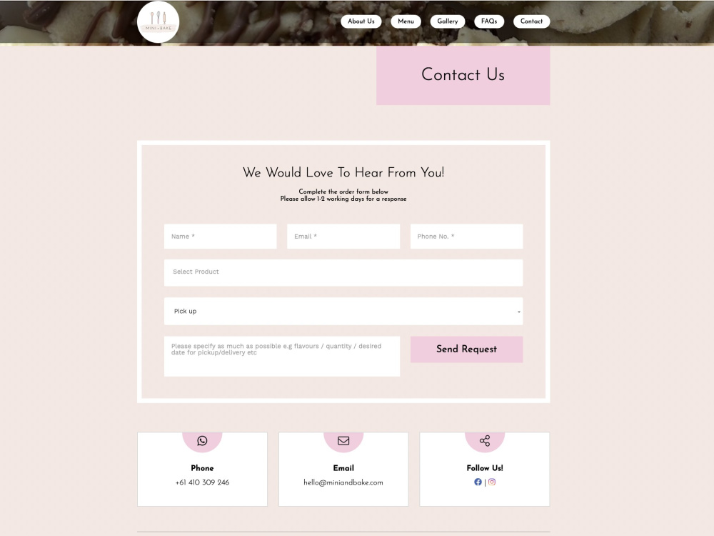 A visually appealing and responsive custom website | Upwork