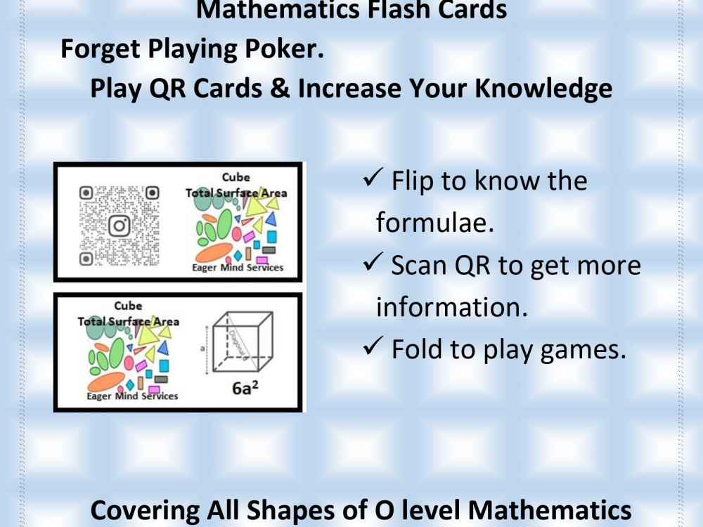 A Mathematics Flash Cards | Upwork