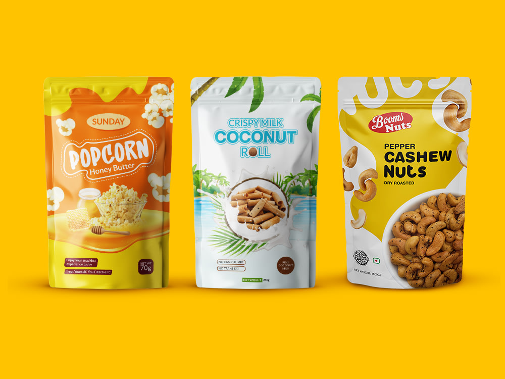 Product packaging, Stand up pouch design, food packaging and pouch bag ...