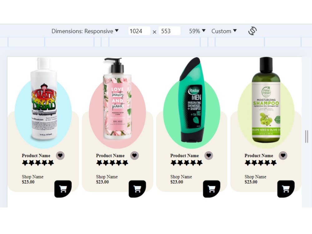 Responsive Product Cards for Enhanced Customer Experience | Upwork