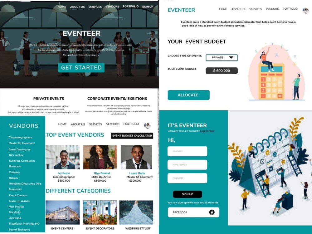 A Full User Interface And User Experience Project | Upwork