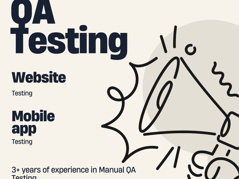 Manual Qa Testing For Website And Mobile App Upwork