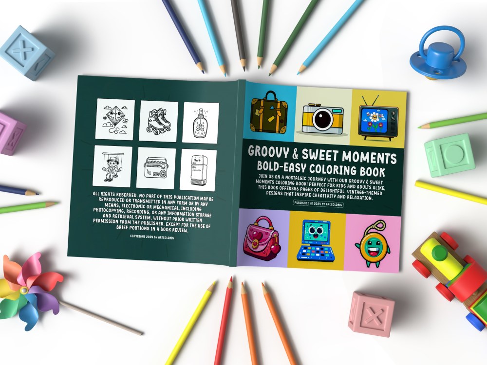 Kids coloring and activities book cover for kdp | Upwork