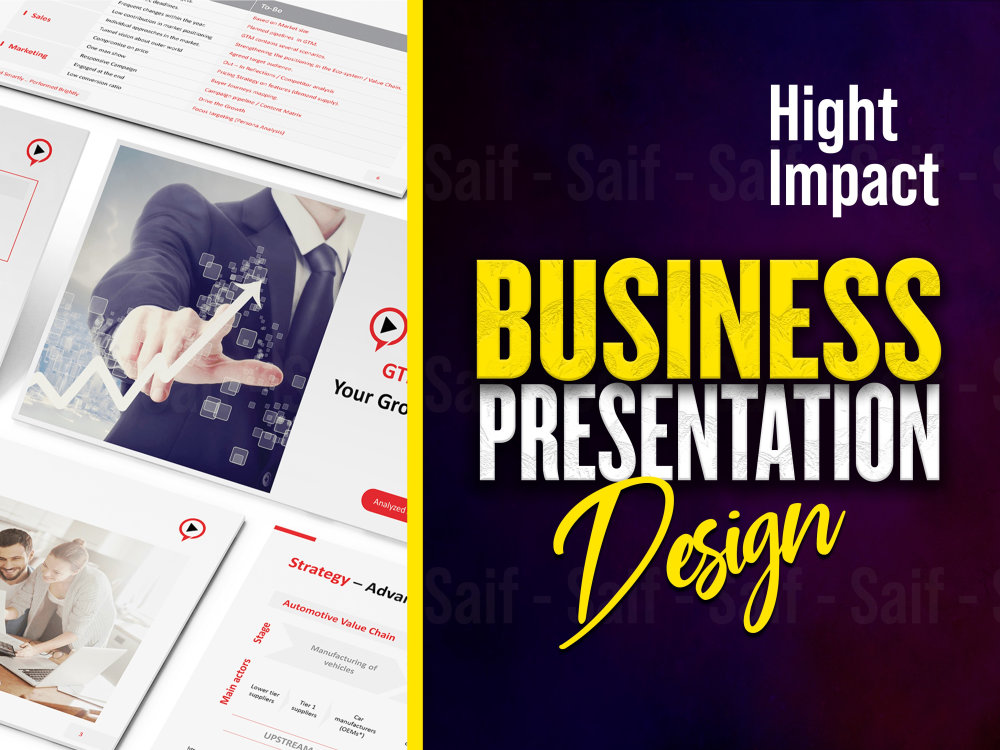 High Quality Business Presentation or Pitch Deck | Upwork
