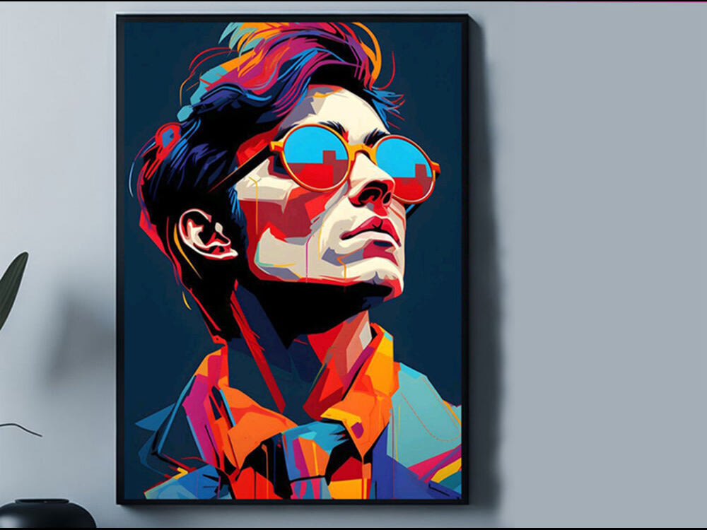 Customized Digital Pop Art Portrait Illustration | Upwork