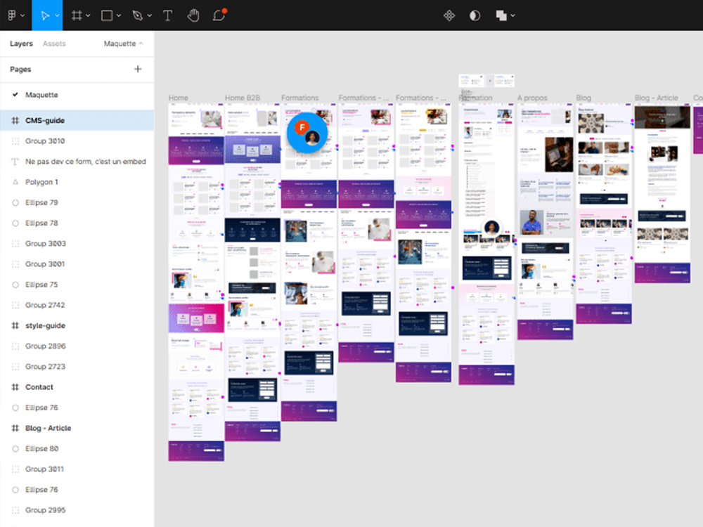 Custom figma website design, figma landing page, website design figma ...