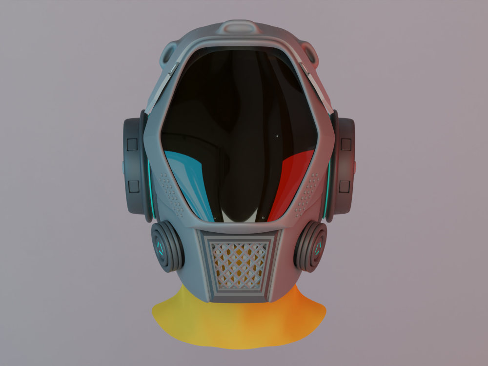 Printable 3d helmet model 3d mask stl for cosplay mask head for 3d ...