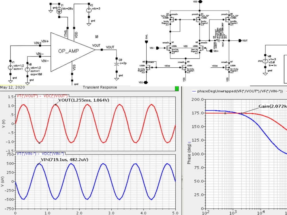 Analog and digital circuit design with layout on cadence virtuoso | Upwork