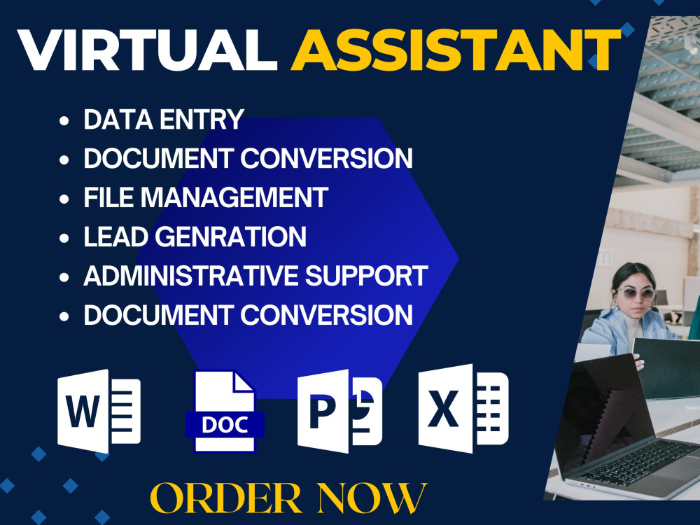 Data Entry | Admin Support | File Management | Document Conversion | Upwork