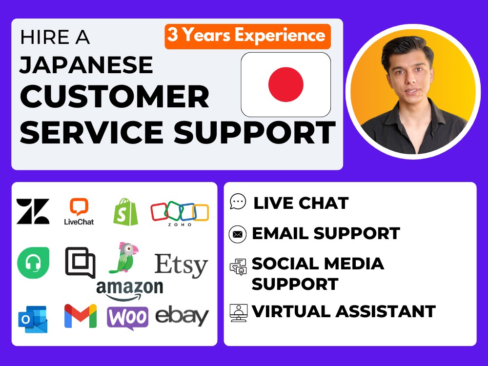 The best Japanese customer service support, live chat and email support ...