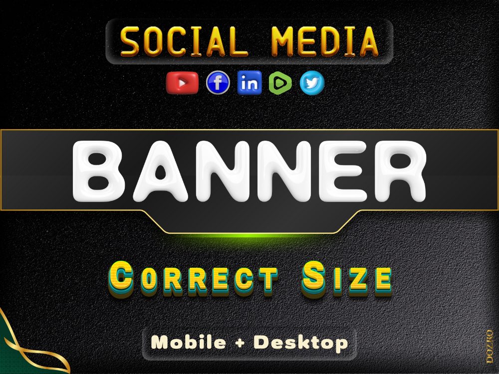 Create banner/cover for YouTube, Rumble, Facebook, LinkedIn, Twitter (X ...
