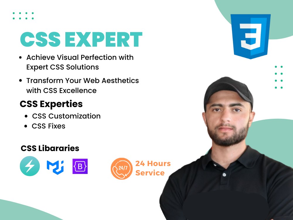 CSS Expert | CSS Fixes | Frontend | CSS Developer | Chakra UI | Material UI | Upwork