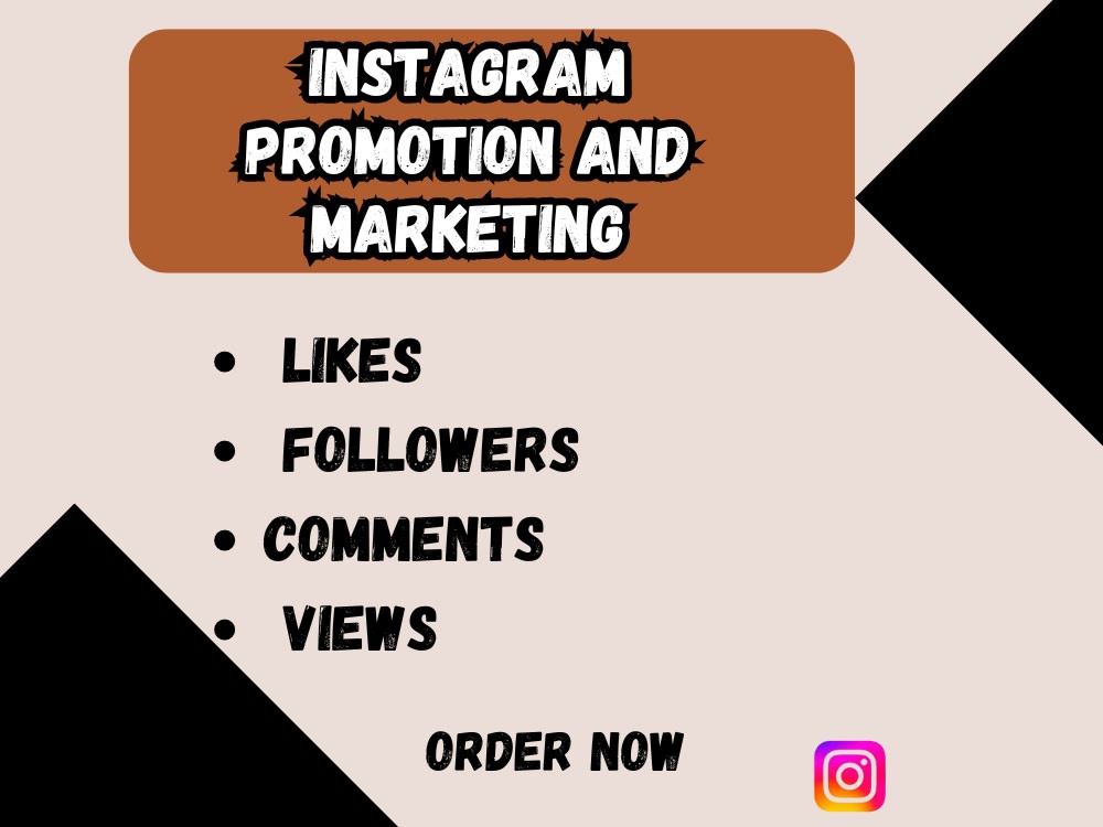Instagram promotion ,Instagram growth and marketing, organic promotion ...