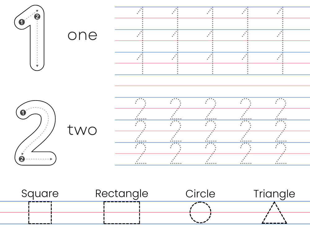 A printables basic tracing pad | Upwork
