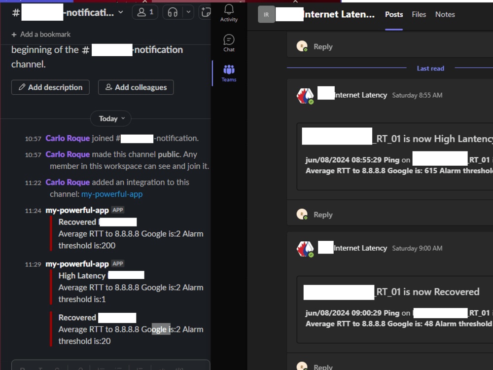 Mikrotik Slack and Msteams Realtime Notifications | Upwork