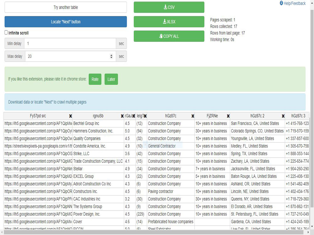 Web scraping, website scraping, google map scraping and data scraping | Upwork