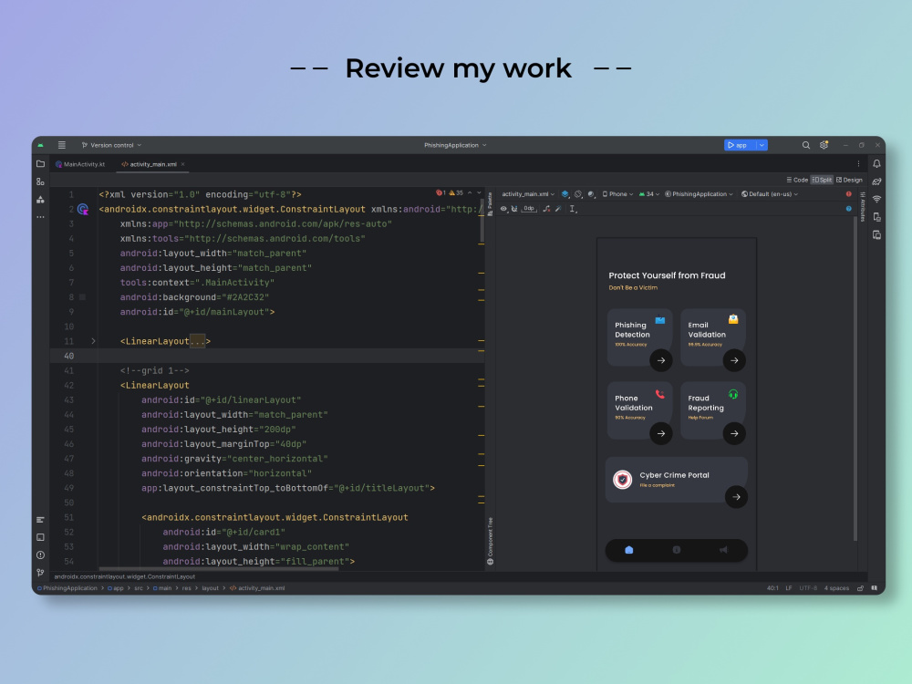 Figma to XML Conversion in Android Studio | Upwork