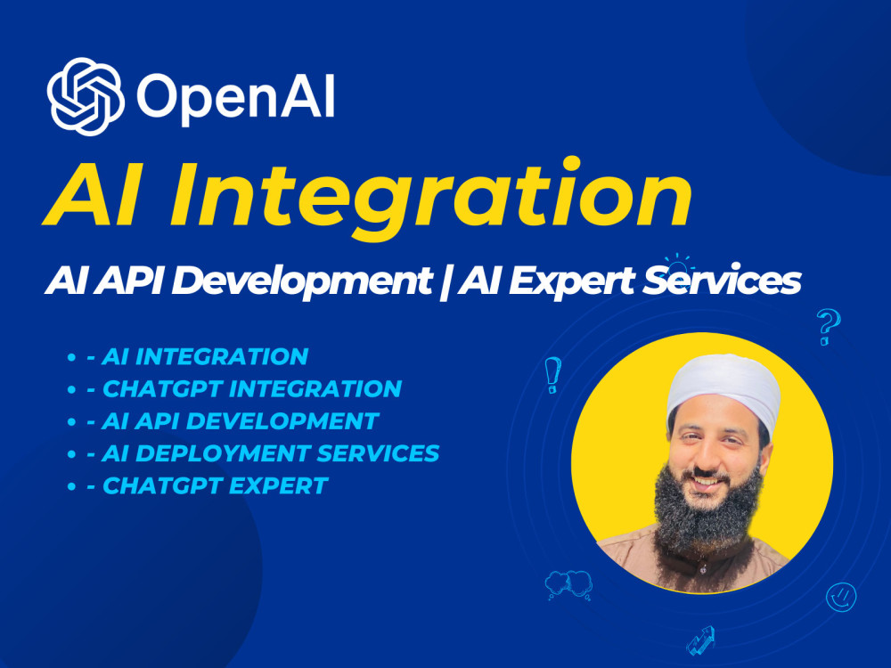 AI Integration in Apps | ChatGPT Expert | AI APIs | AI Deployment | Upwork