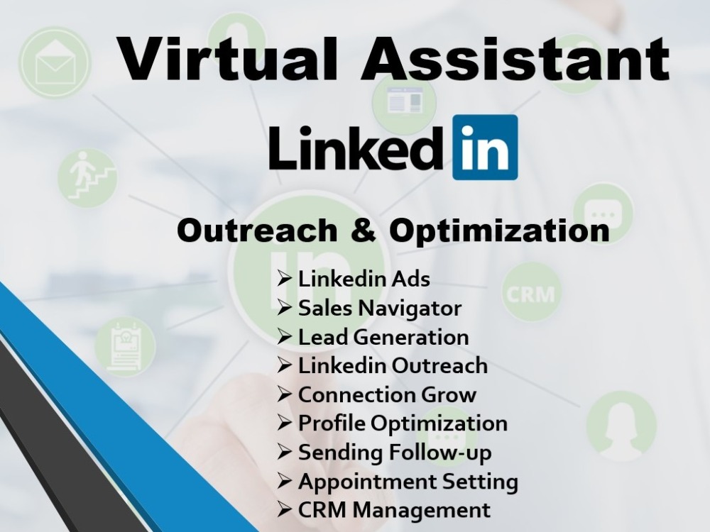 LinkedIn Virtual Assistant for Lead Generation, Outreach and Follow up ...