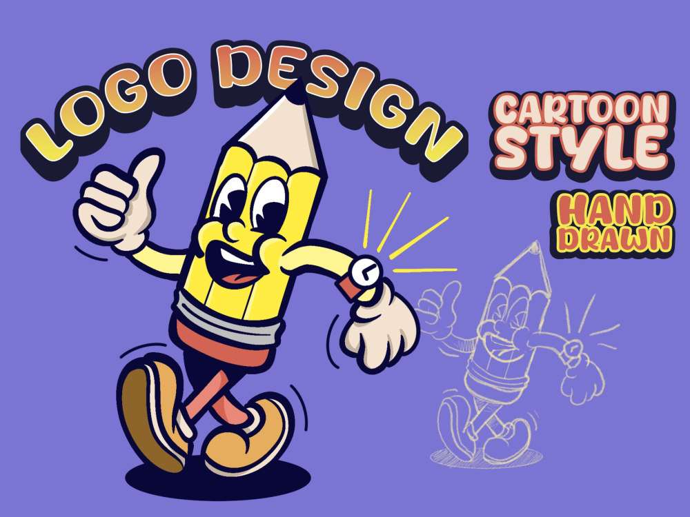 A Cartoon-Style Logo Design! | Upwork