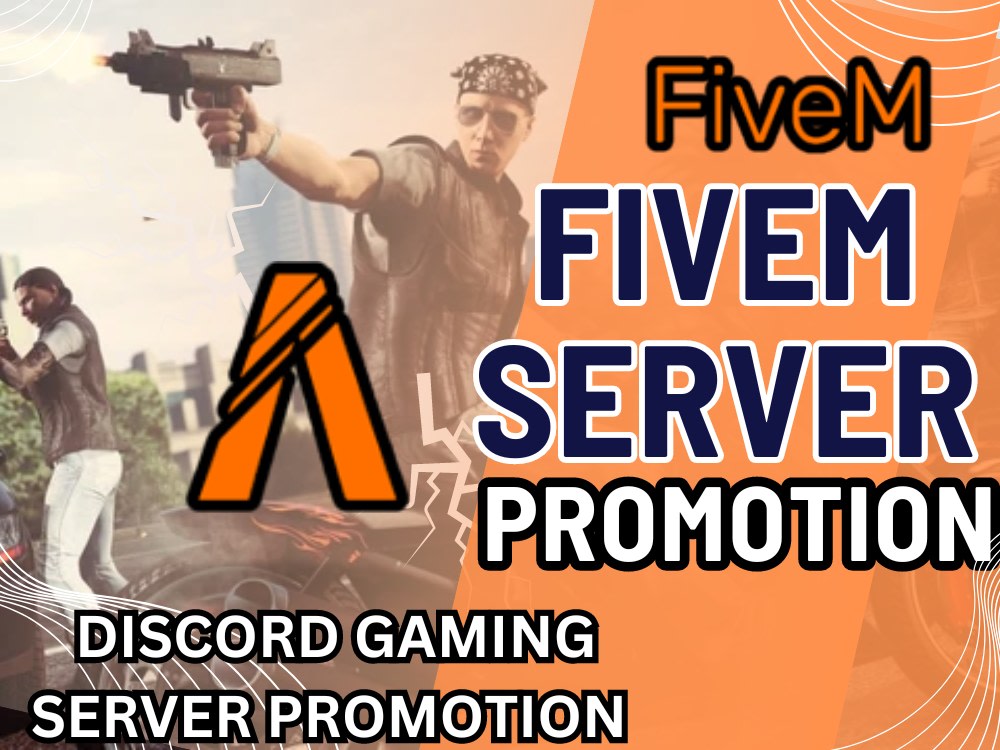 Fivem server promotion, discord gaming server promotion & banner ...