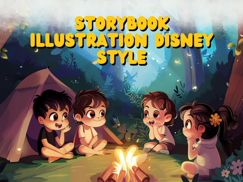 A beautiful disney cartoon style | Upwork
