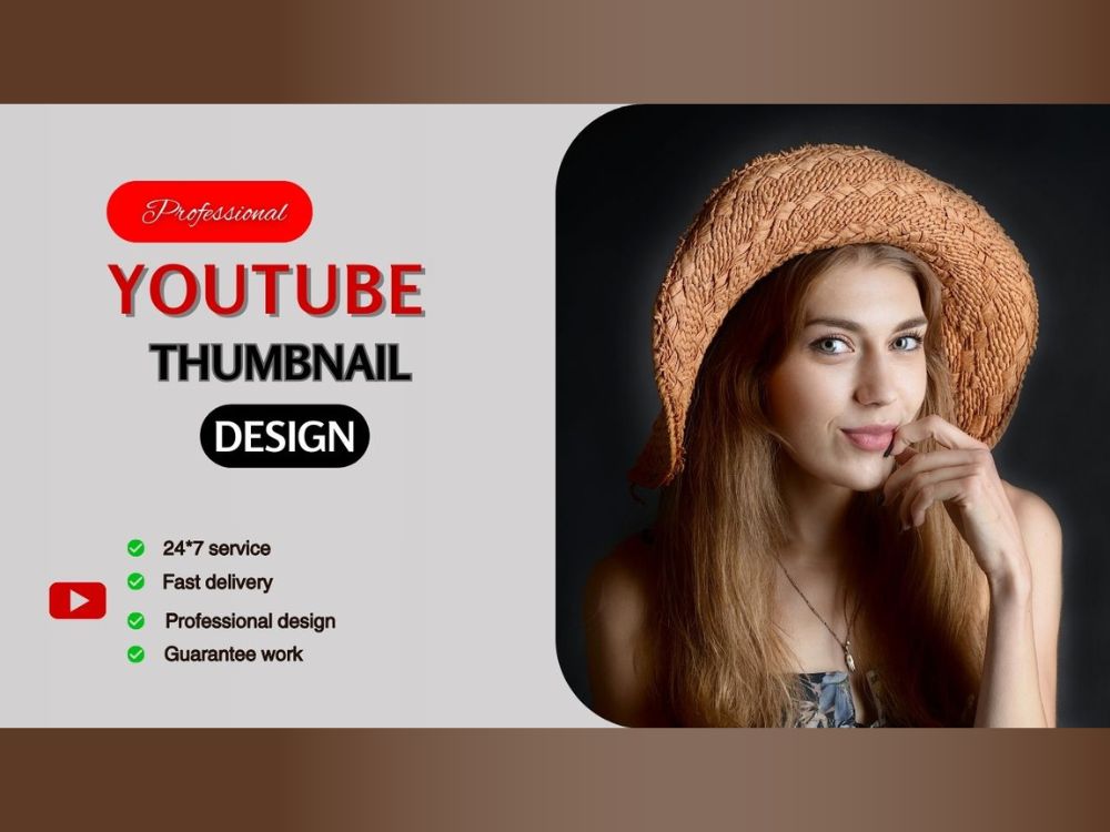 Attractive and Professional Youtube Thumbnail design within 24 hours ...
