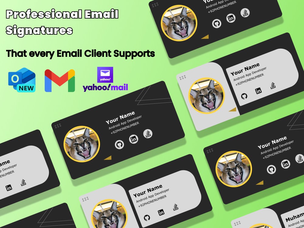 A Professional Email Signature That Every Email Client Supports | Upwork