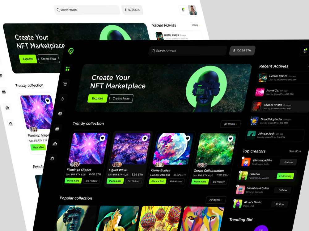 User-friendly UX/UI design for Web app, SaaS Application, Dashboard ...