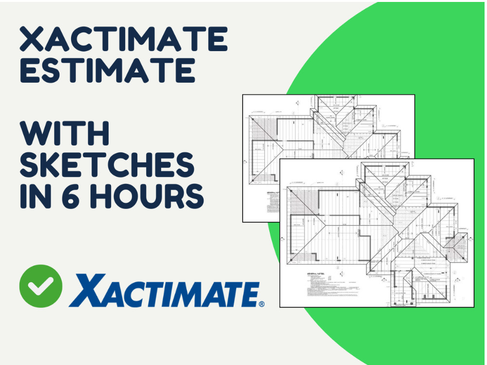 Xactimate estimate with sketches in 6 hours | Upwork