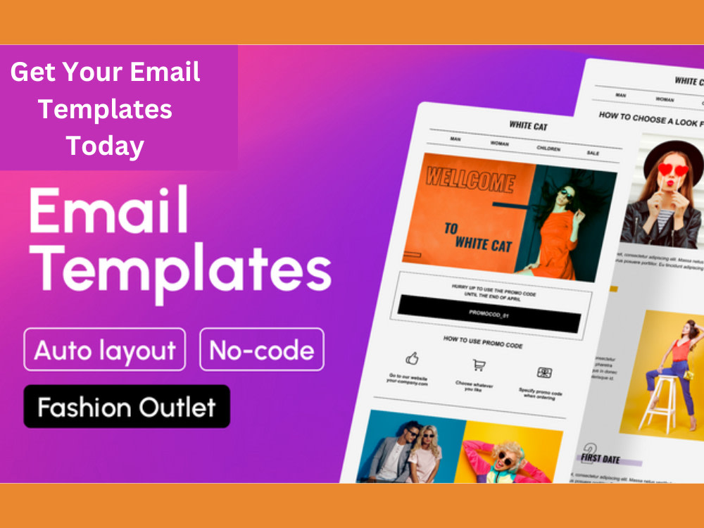 An eye catching email template design of your choice | Upwork