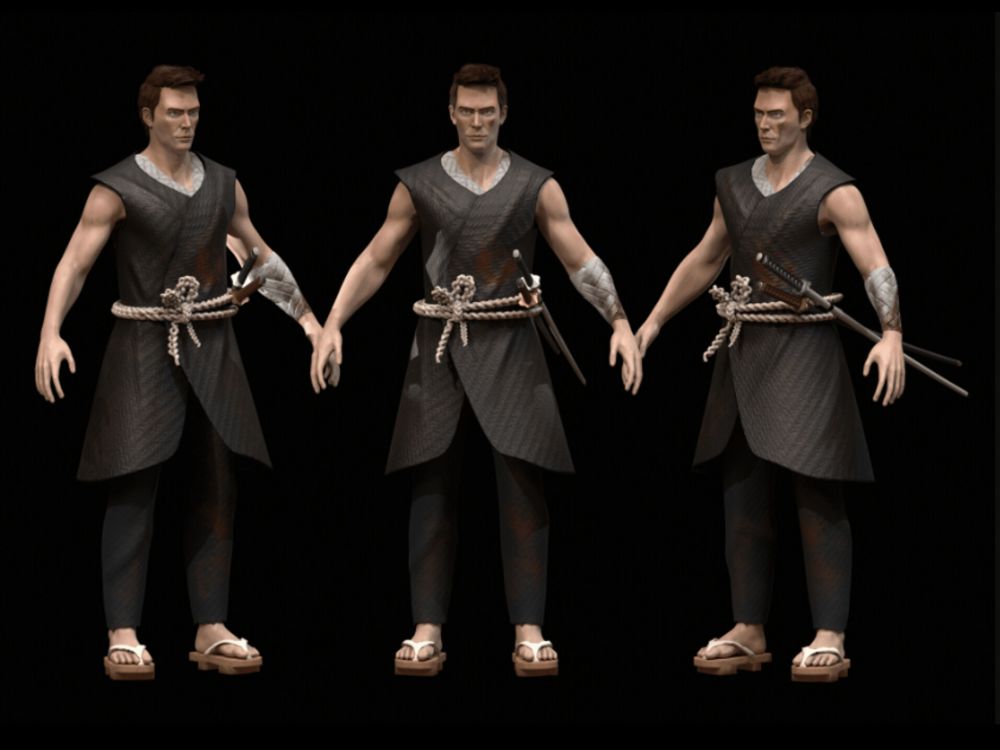 3d game character model asset, 3d realistic character design | Upwork
