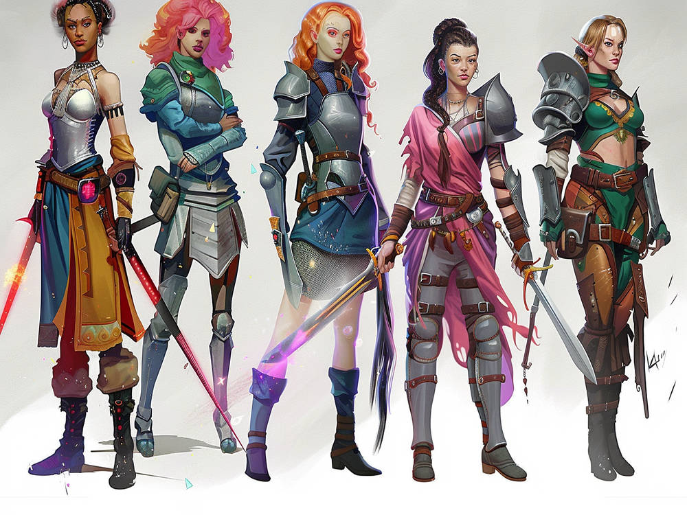 FANTASY, DND, SCI-FI, OC Character Design | Upwork