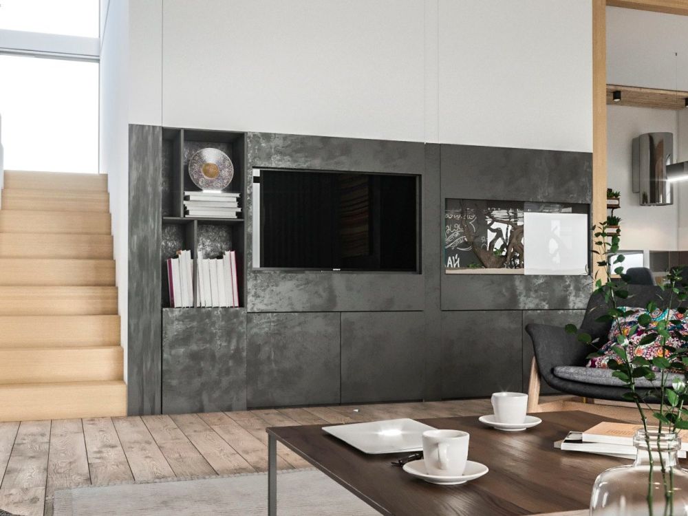 Photorealistic interior rendering, 3D visual space and interior ...