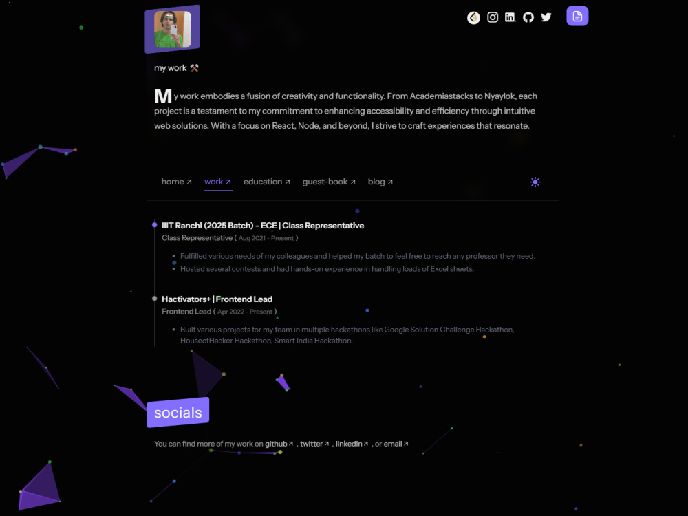 Portfolio Website Next React Tailwind Framermotion Fullstack Upwork
